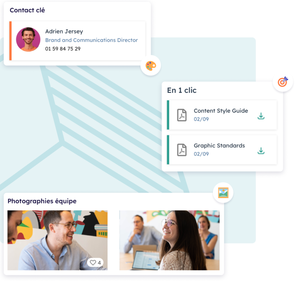 Brand center: take care of your brand with Intranet Inside