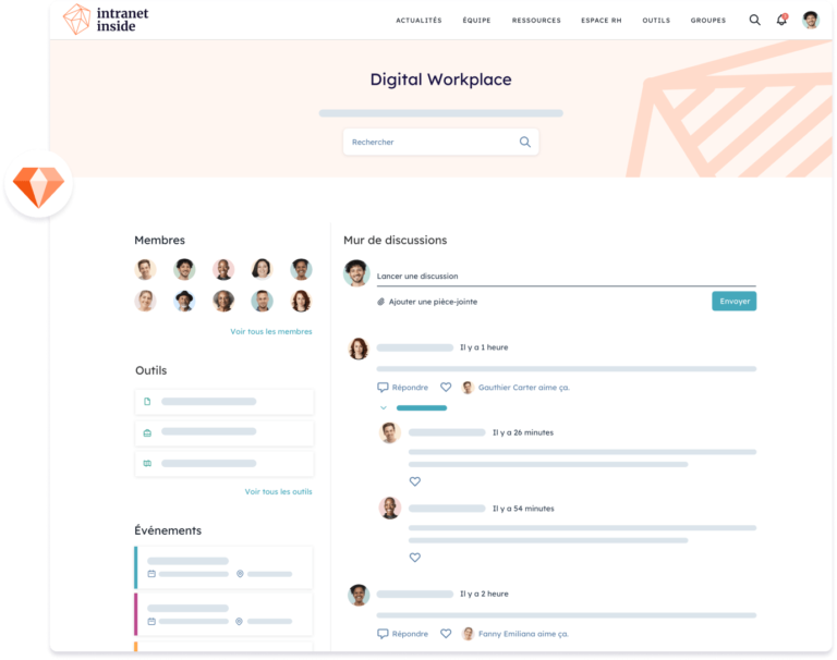 Digital Workplace: create your workspace with Intranet Inside